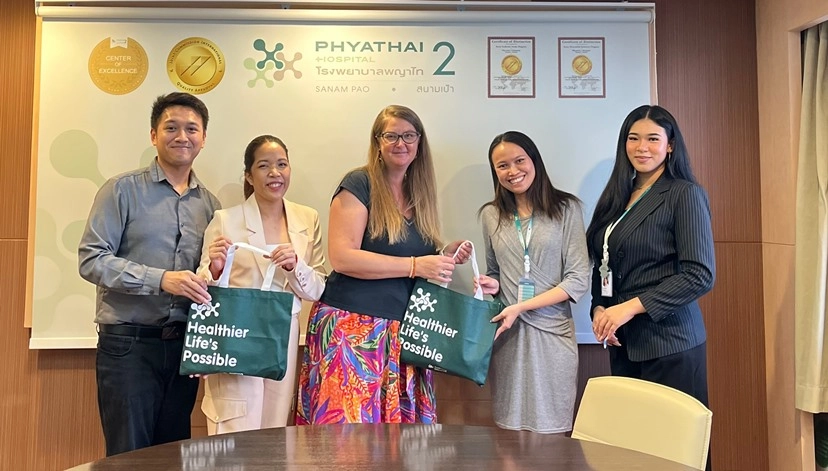 Phyathai 2 Hospital Welcomes April Assistance Thailand Executives